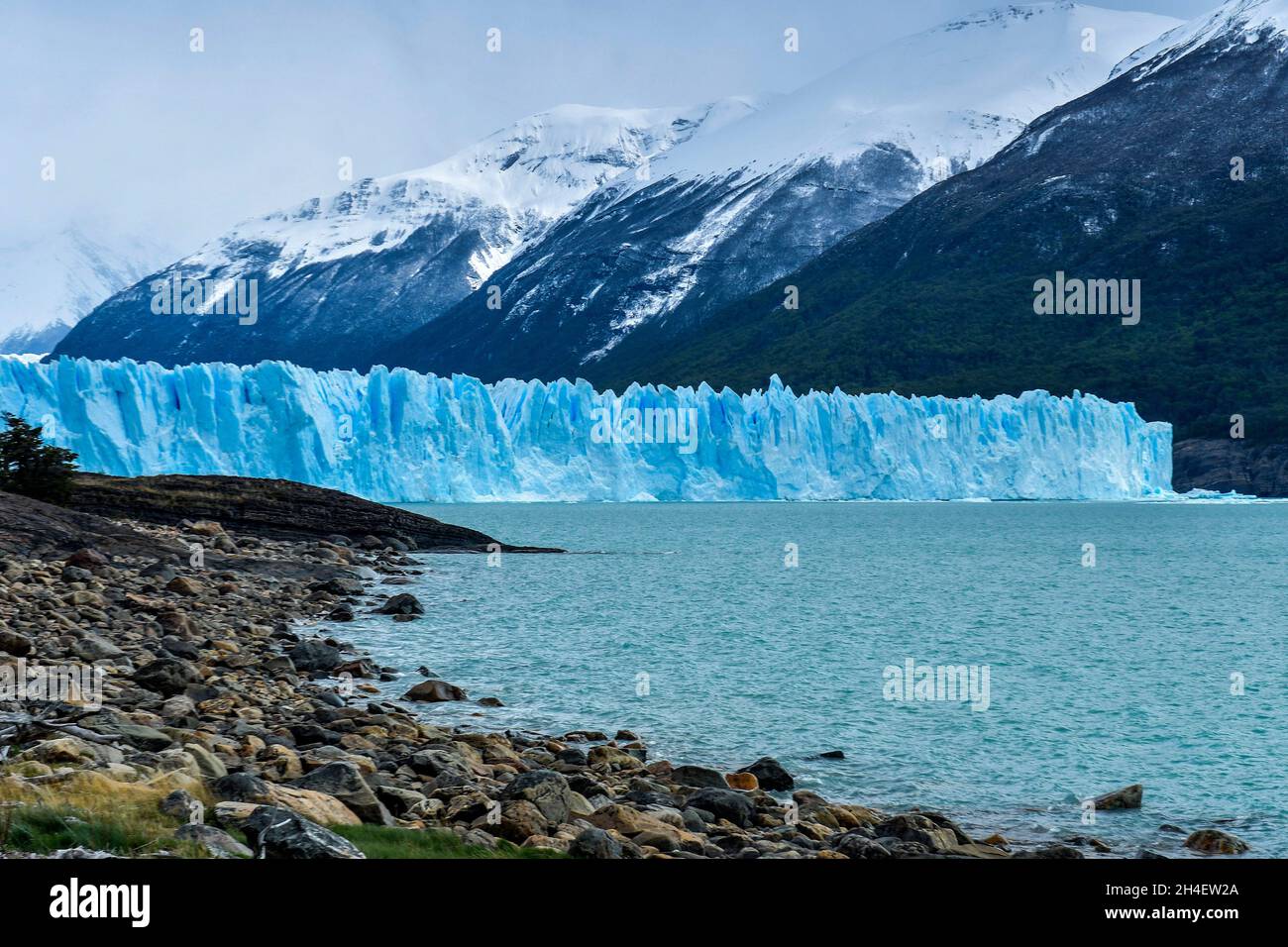The Perito Moreno Glacier and Lake Argentina Stock Photo - Alamy