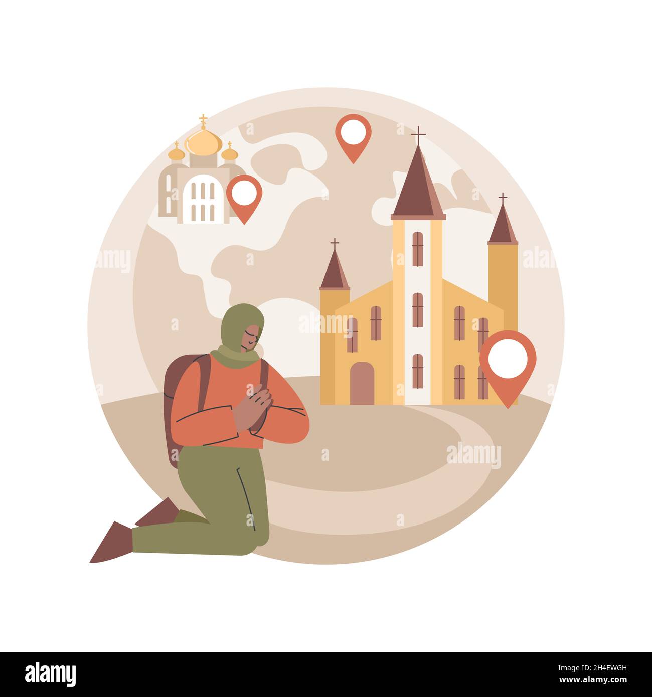 Christian Pilgrimages High Resolution Stock Photography and Images - Alamy