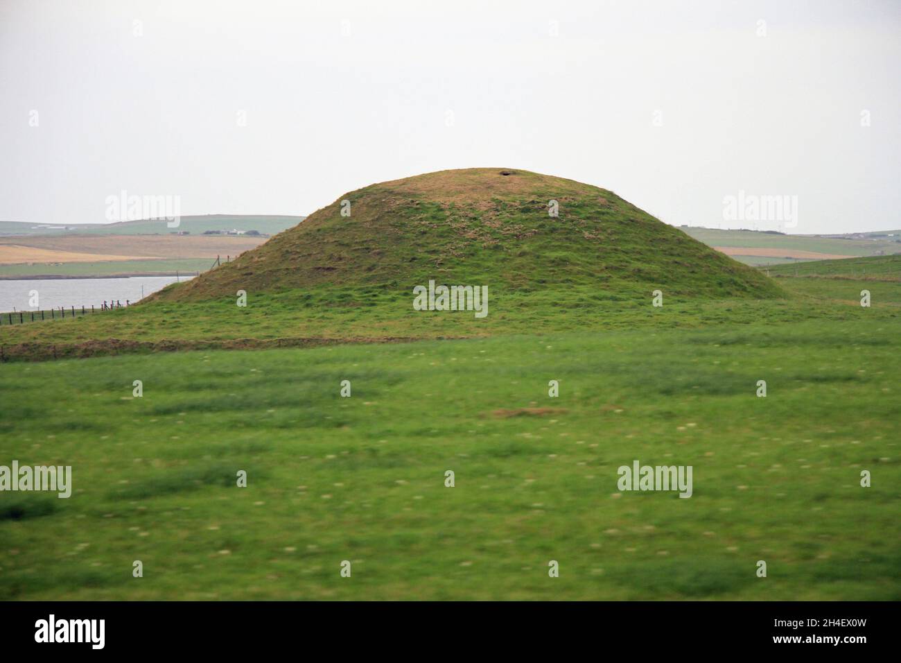 Ancient Neolithic monuments in the Orkney Islands, Scotland Stock Photo ...