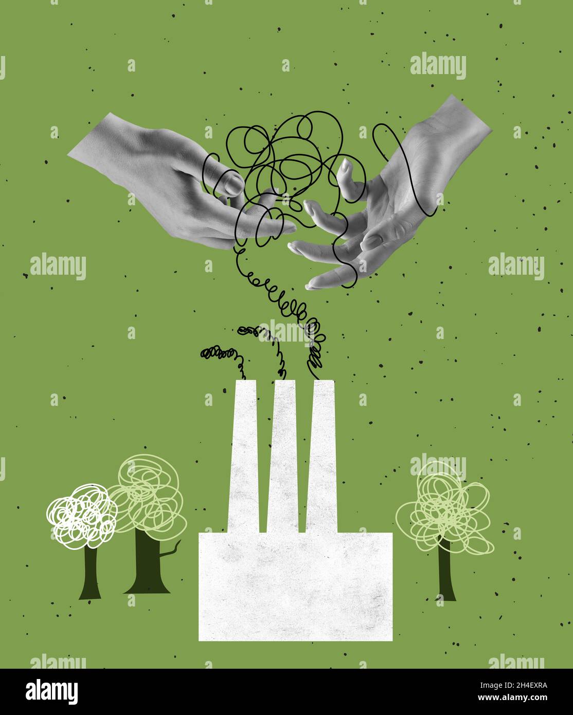 Contemporary art collage, modern creative design. Idea, inspiration ...