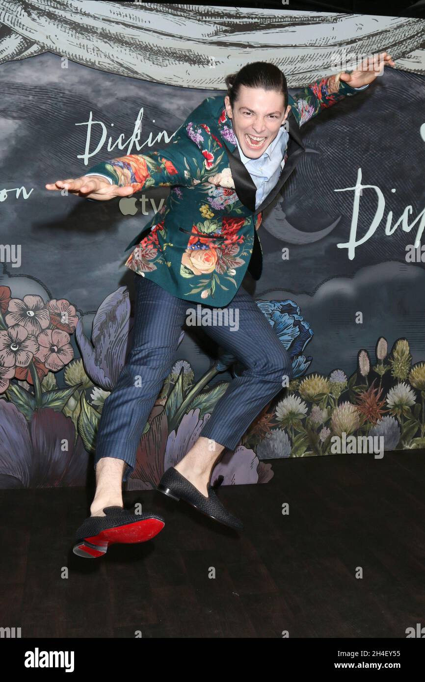 LOS ANGELES - NOV 1: Adrian Blake Enscoe at the Apple TV+ Dickinson ...