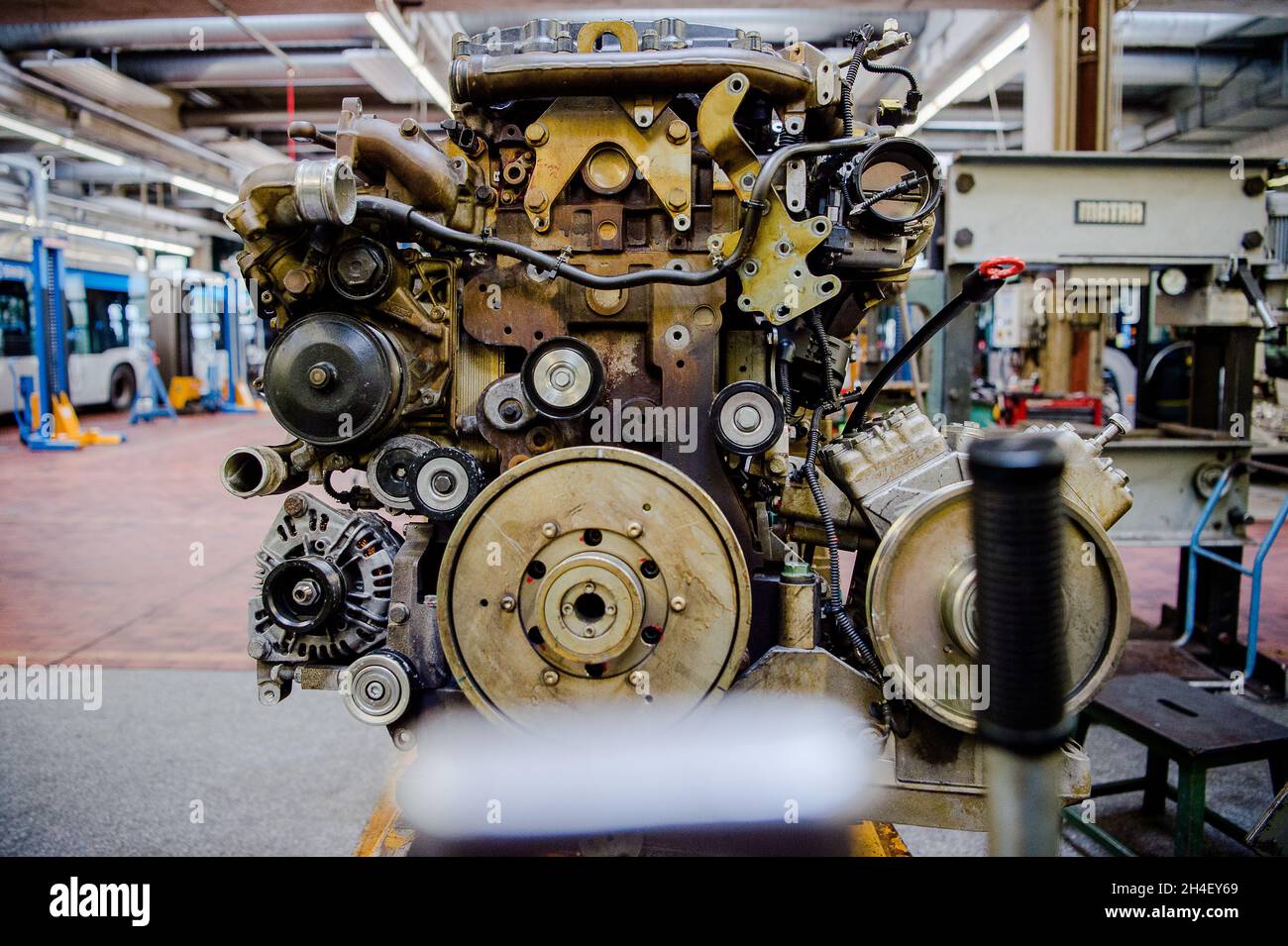 Augsburg, Germany. 08th Oct, 2021. A discarded natural gas/compressed ...
