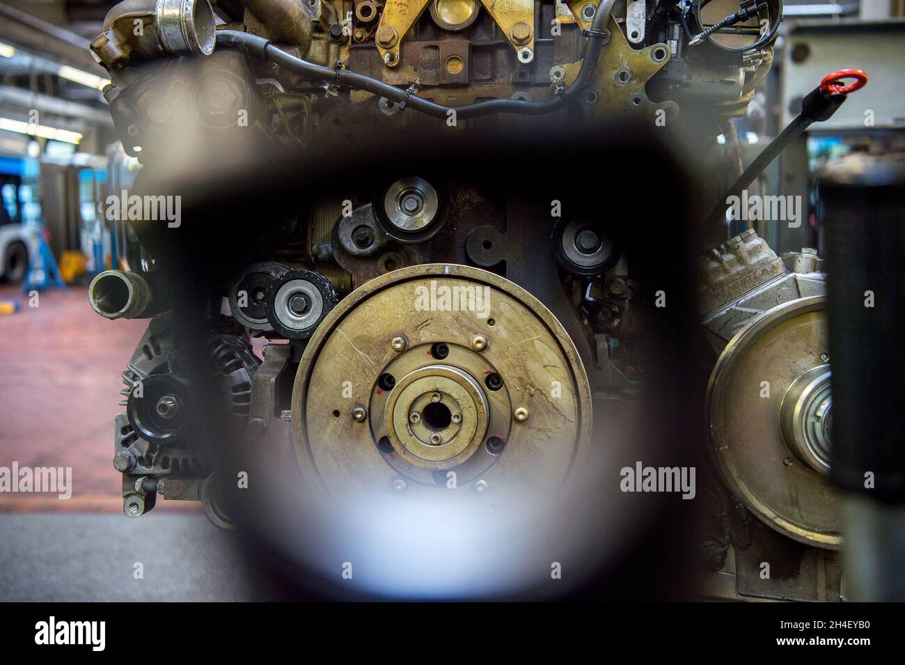 Augsburg, Germany. 08th Oct, 2021. A discarded natural gas/compressed ...