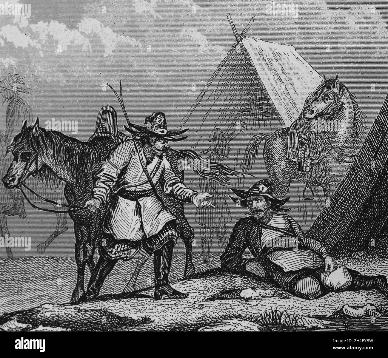 Turkic nomads hi-res stock photography and images - Alamy