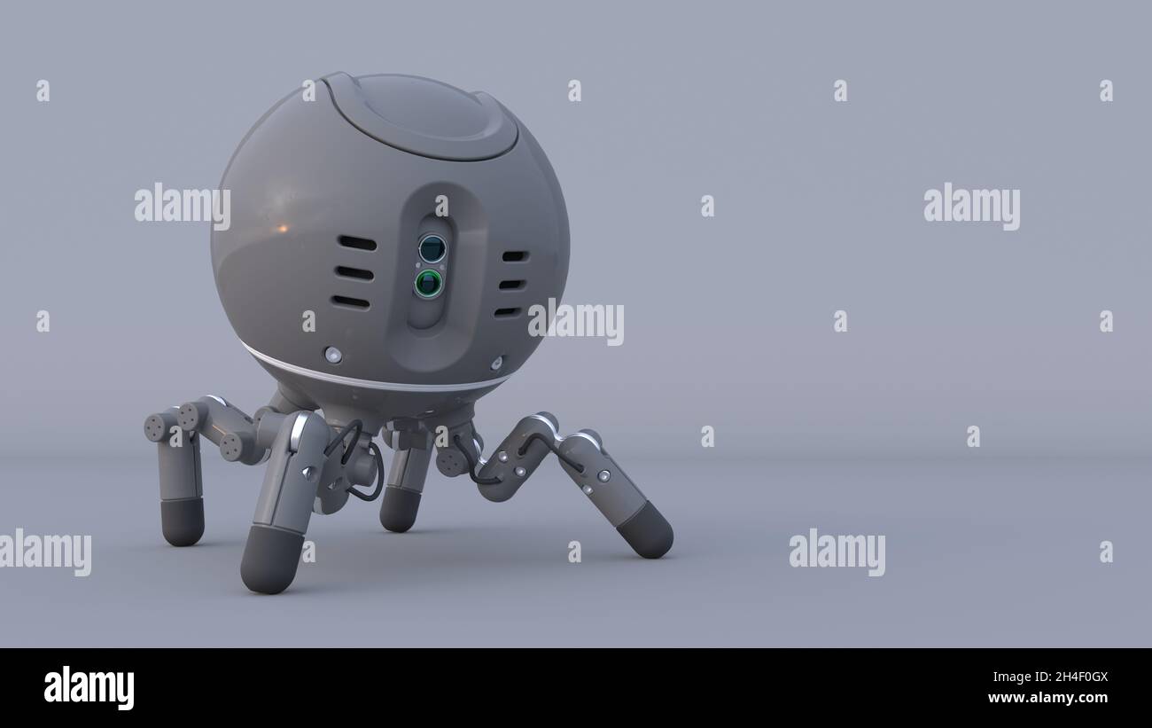 Fictional four legged robot Stock Photo - Alamy