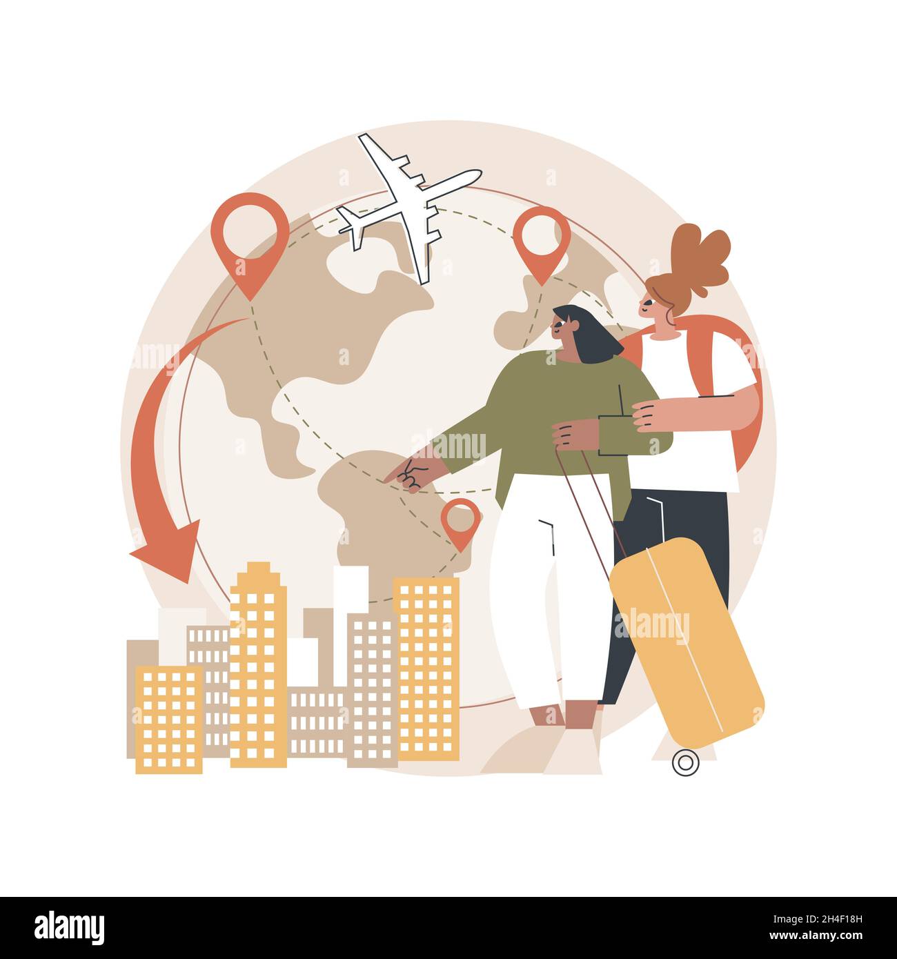 Cartoon Immigration High Resolution Stock Photography and Images - Alamy