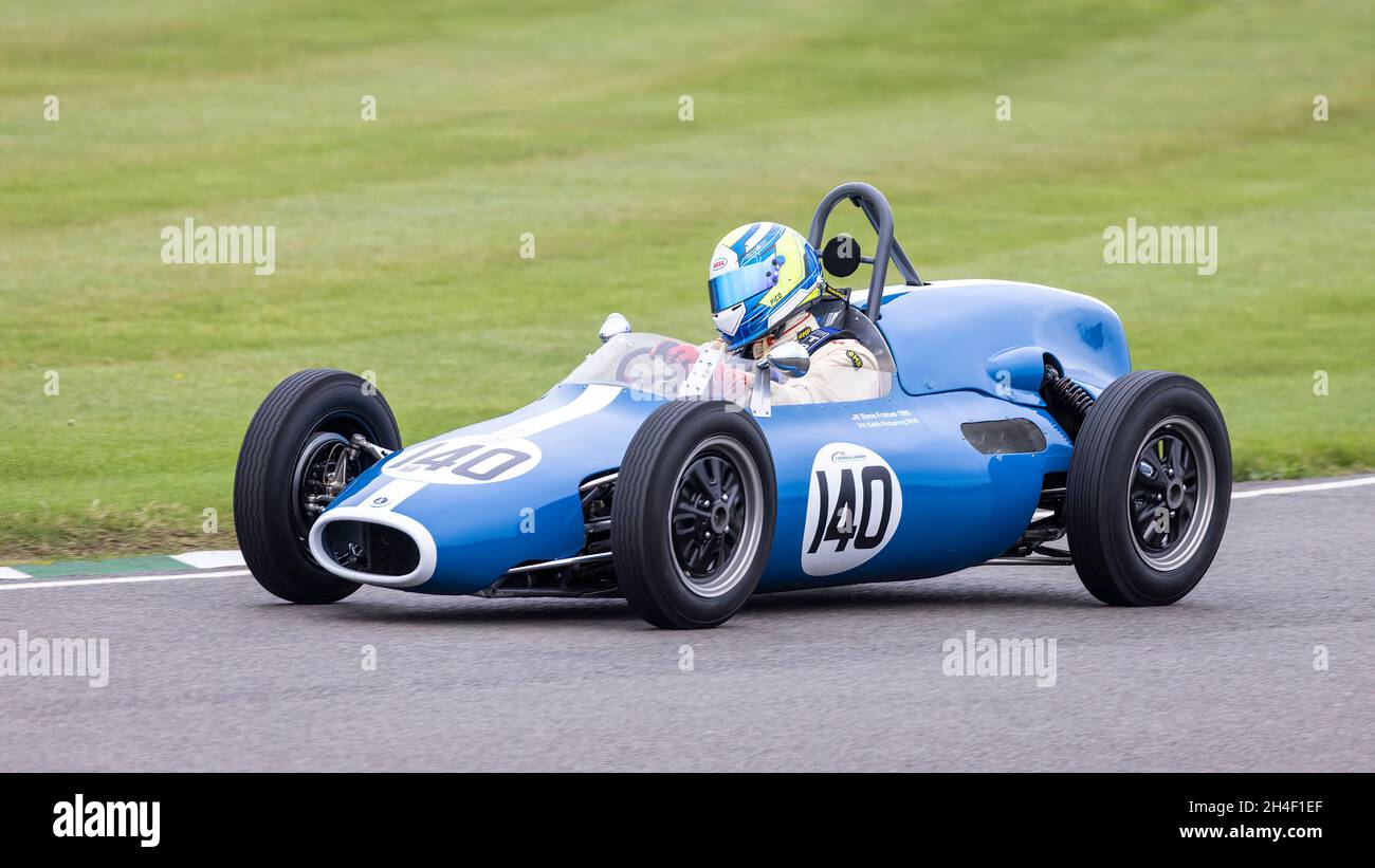 1960 Britannia-Ford with driver Keith Pickering during the Arundell Cup ...