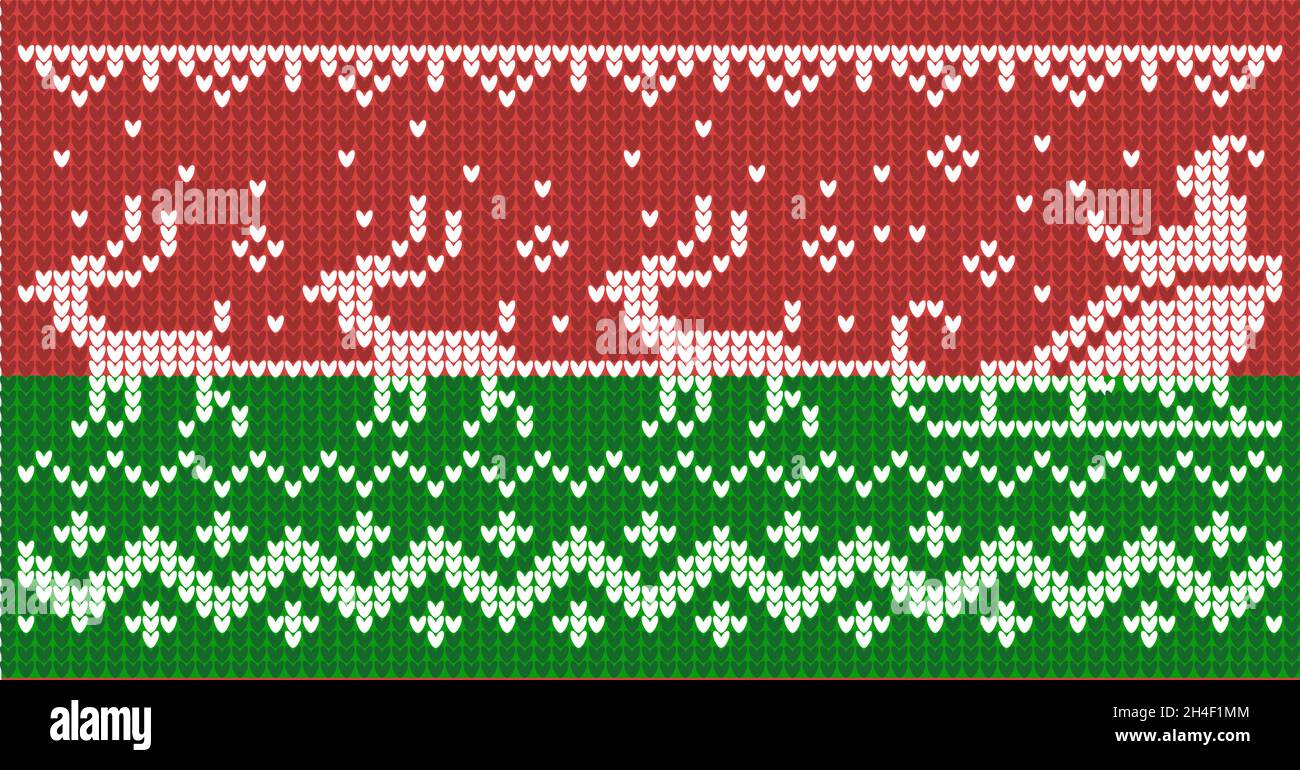 Christmas Sweater Background Vector