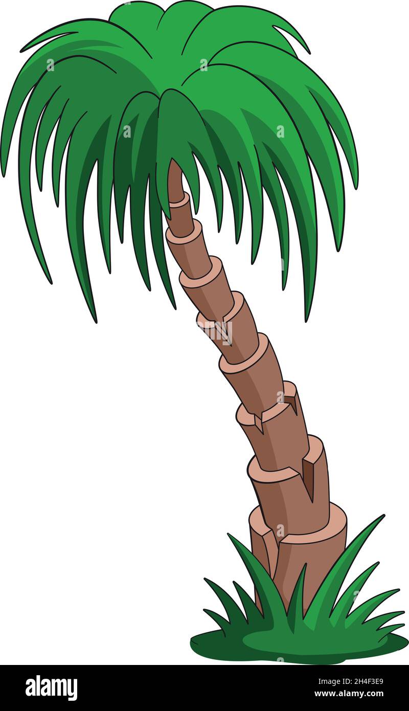 Jungle Trees Cartoon