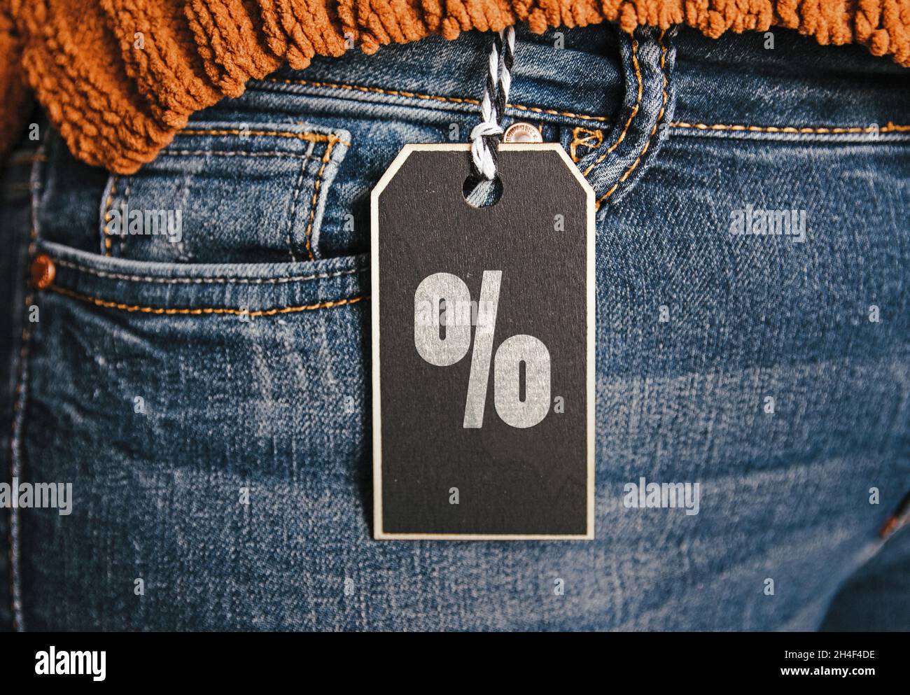Price tag close up clothes hi-res stock photography and images - Alamy