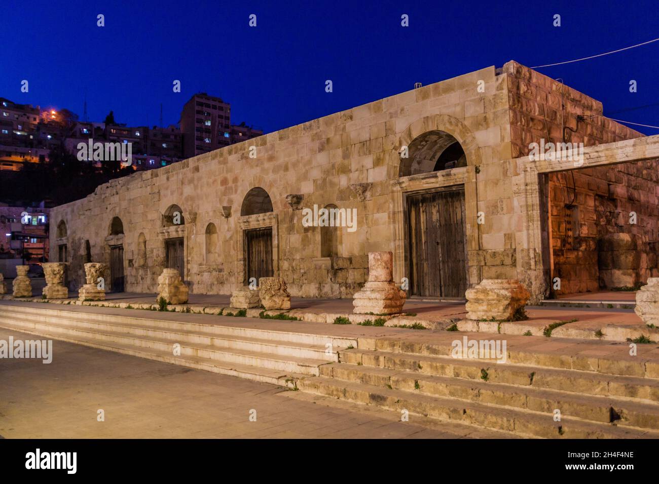 Odeon Theater in the center of Amman, Jordan Stock Photo - Alamy