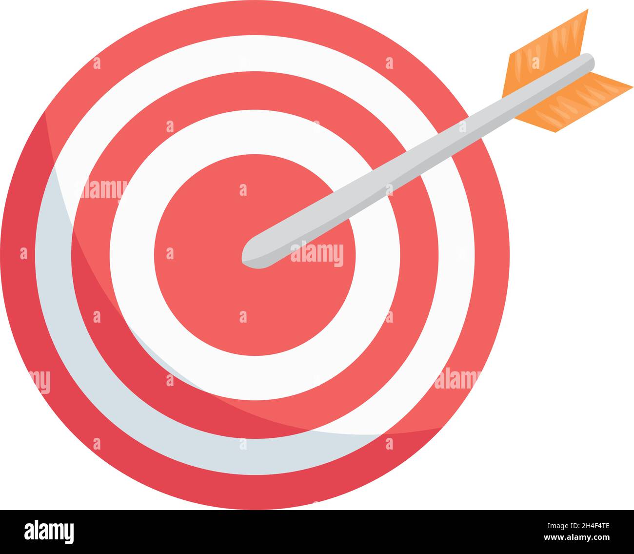 target with arrow Stock Vector Image & Art - Alamy