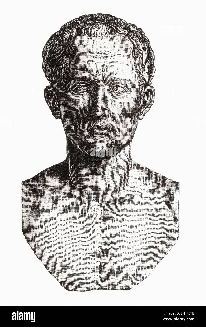 Quintus Hortensius Hortalus, 114–50 BC. Famous Roman lawyer, renowned ...