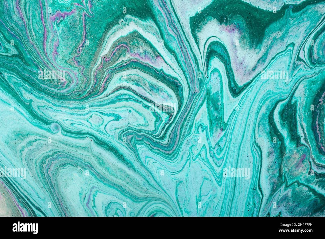 Marbling background teal hi-res stock photography and images - Alamy