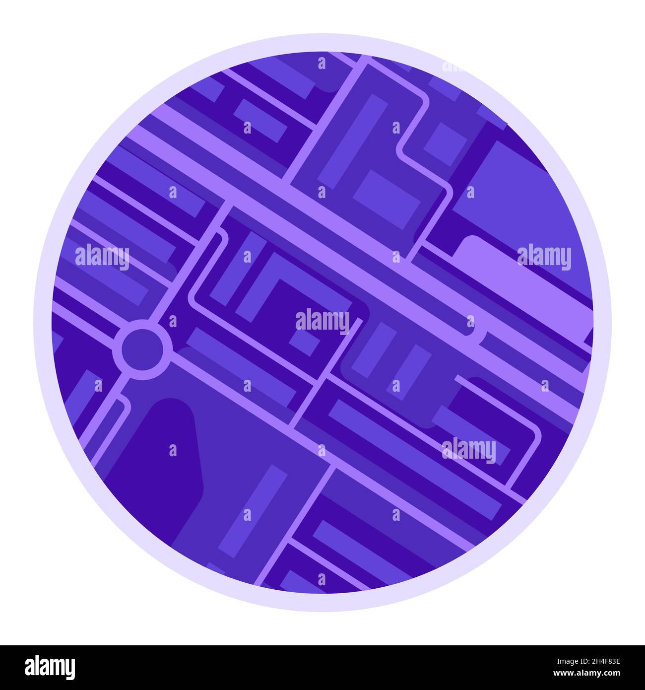 City map background design. Illustration of streets, roads and ...