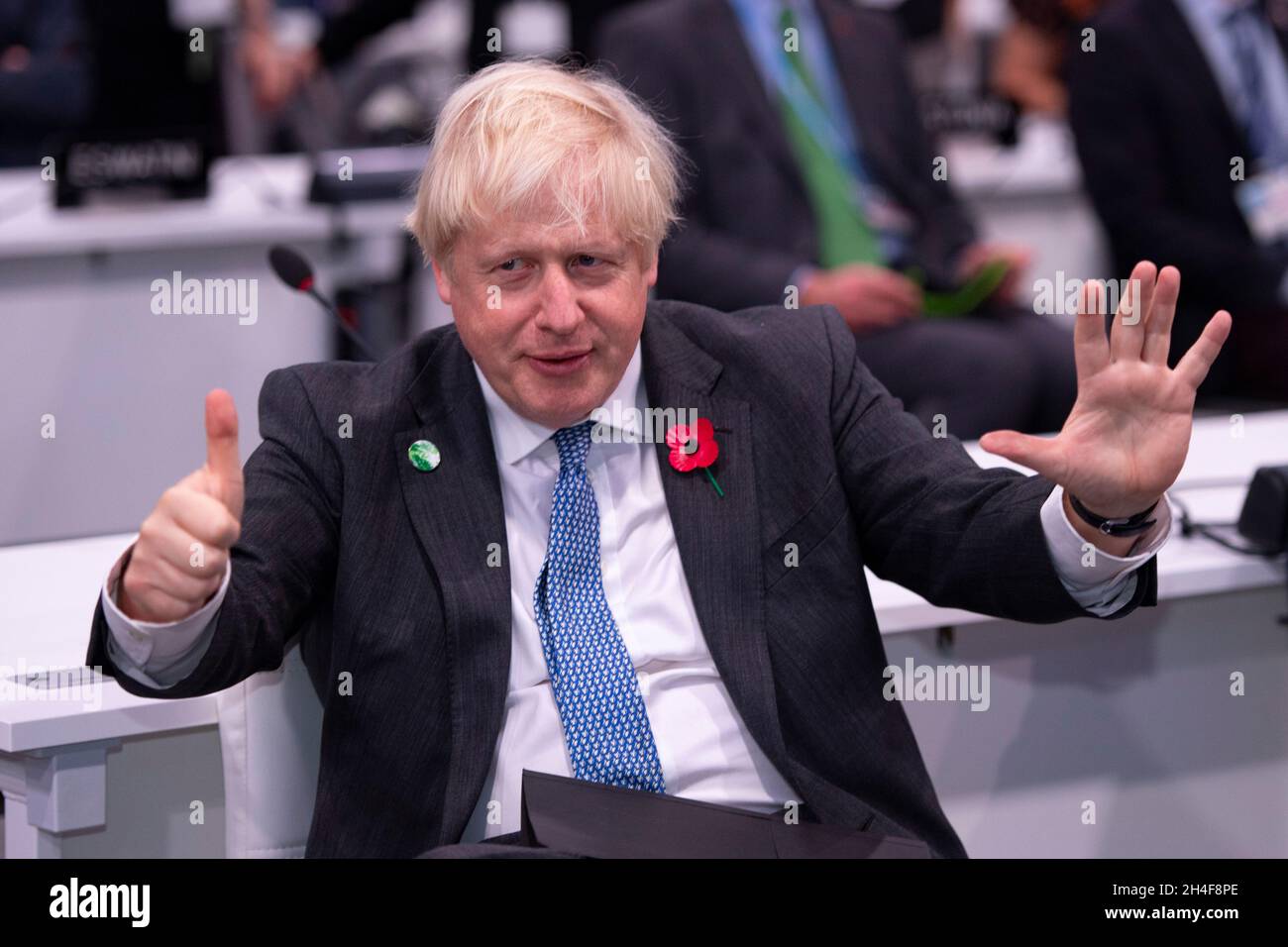 Glasgow, Scotland, UK. 2nd Nov, 2021. PICTURED: Rt Hon Boris Johnson MP ...