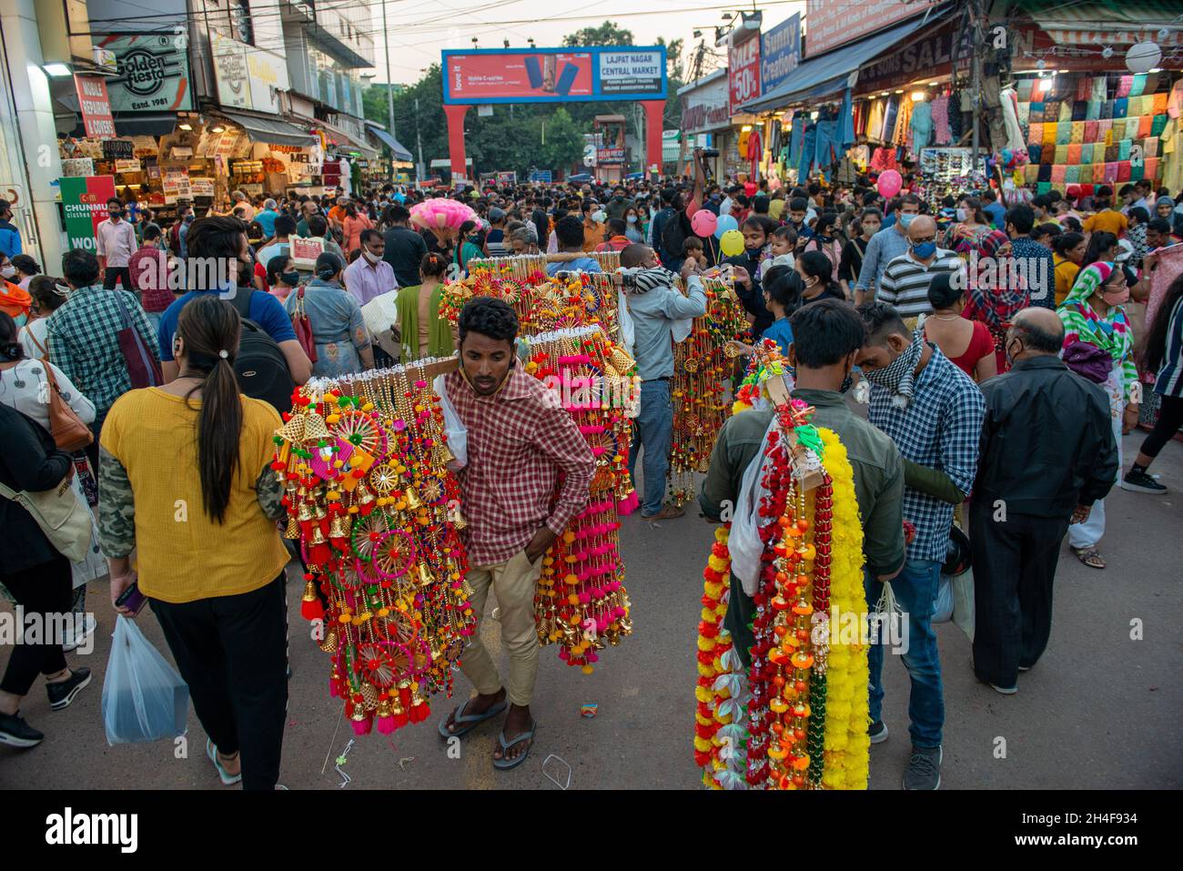 Lajpat nagar market hi-res stock photography and images - Alamy