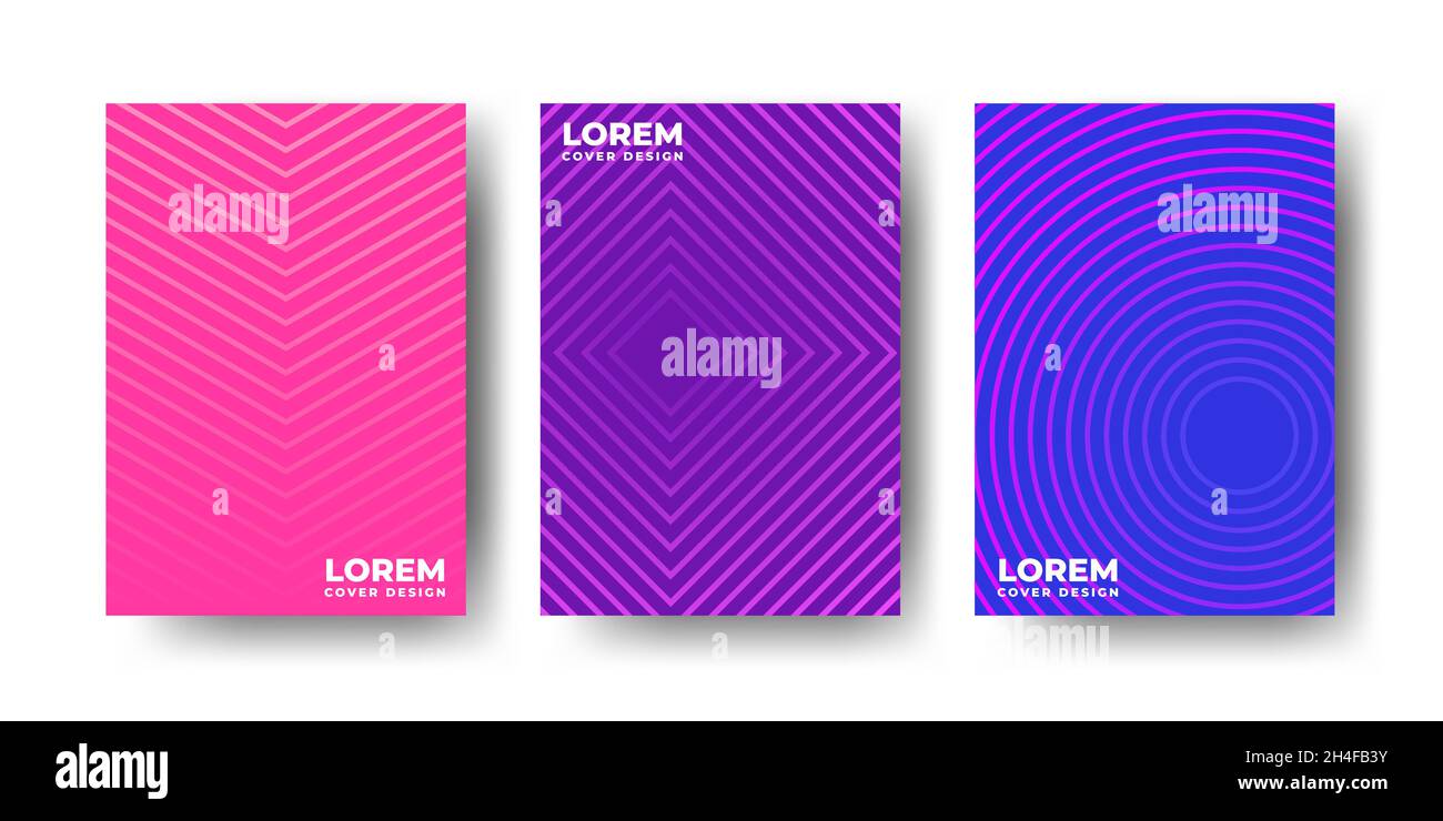 Colorful book cover page Stock Vector Images - Alamy