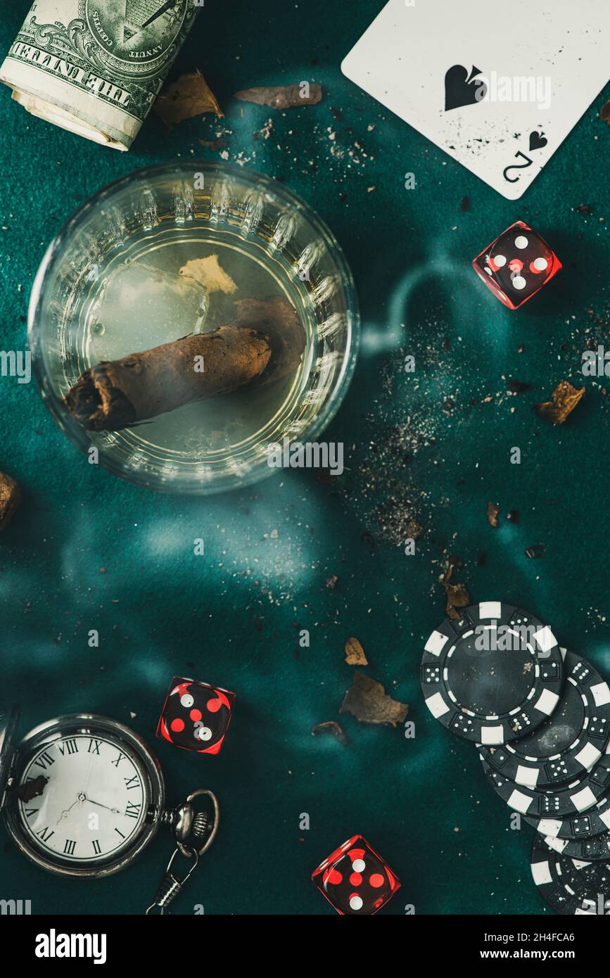 Drink gambling addiction hi-res stock photography and images - Alamy