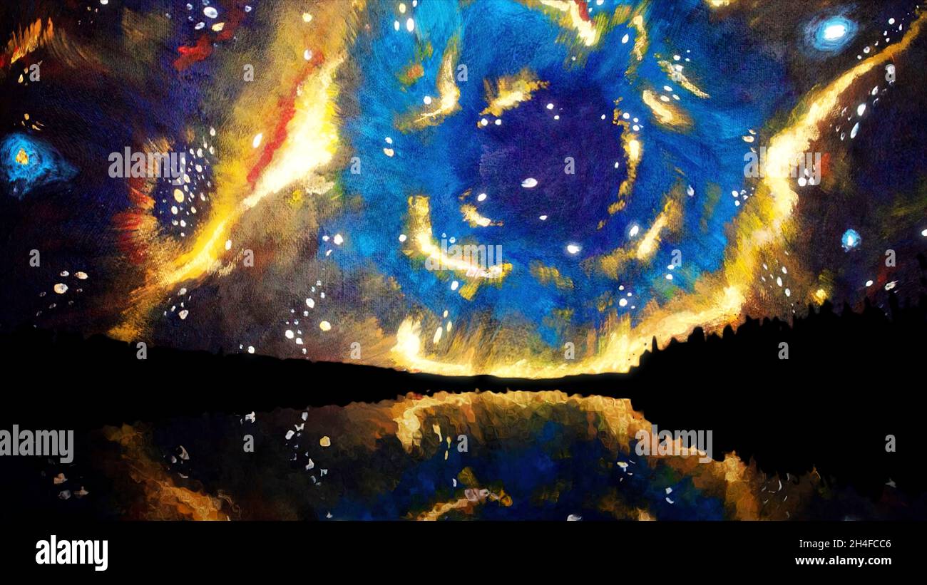 Heaven and earth magic animation hi-res stock photography and images ...