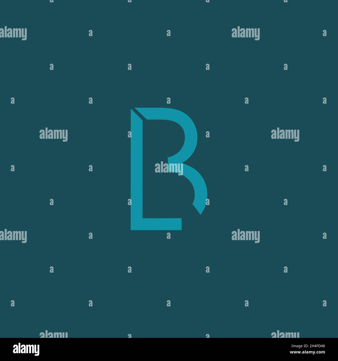 Professional Innovative Initial BL logo and BL logo. Letter BL Minimal ...