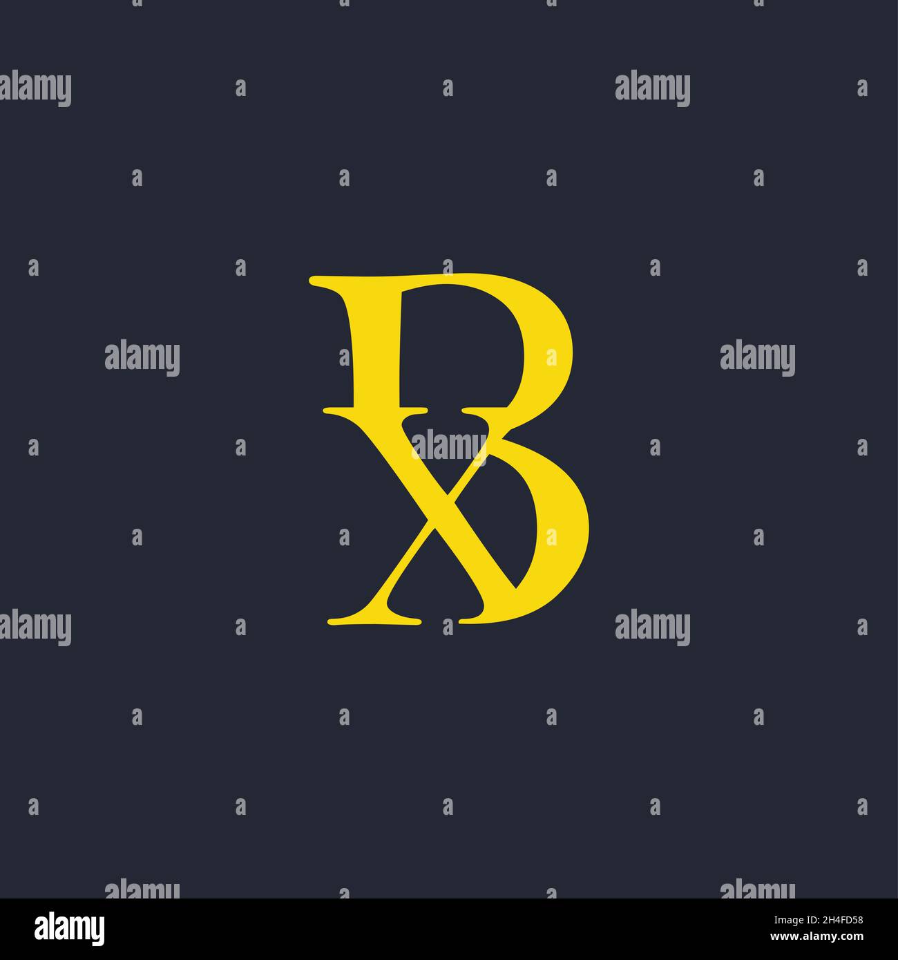 Professional Innovative Initial BX logo and BX logo. Letter BX Minimal ...