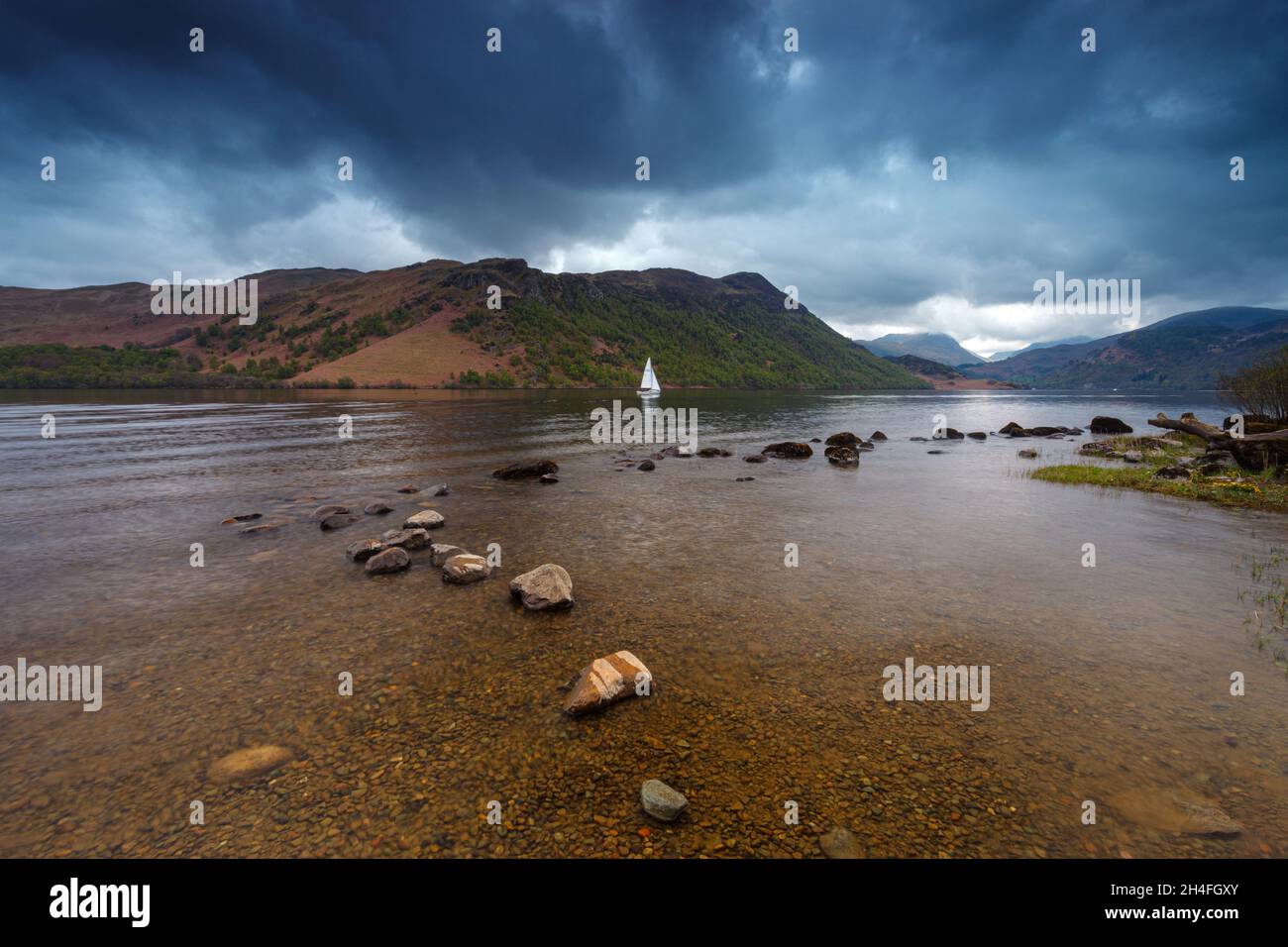 Silver bay ullswater hi-res stock photography and images - Alamy