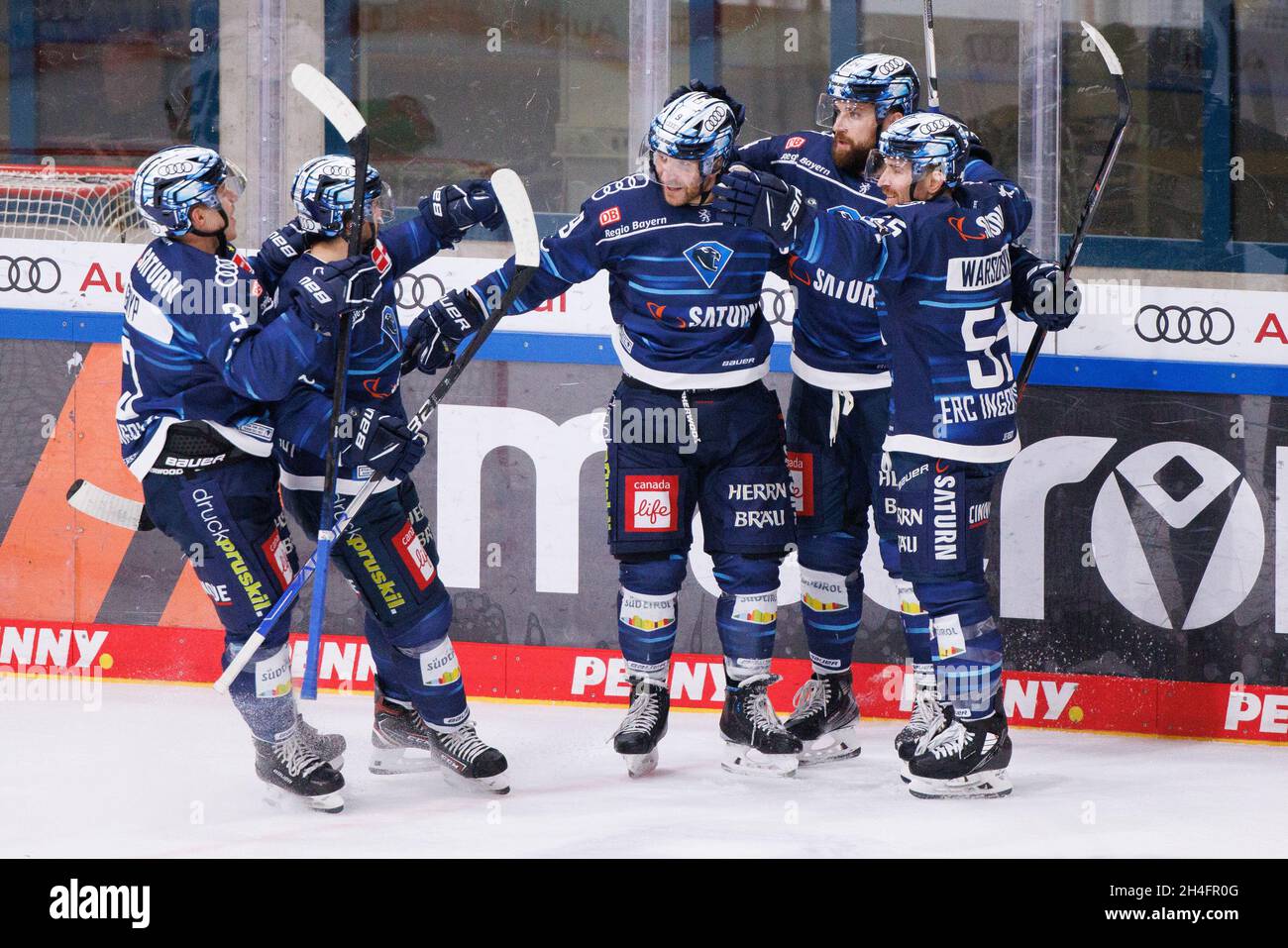 Ingolstadt, Germany. 02nd Nov, 2021. Ice hockey: DEL, ERC Ingolstadt ...