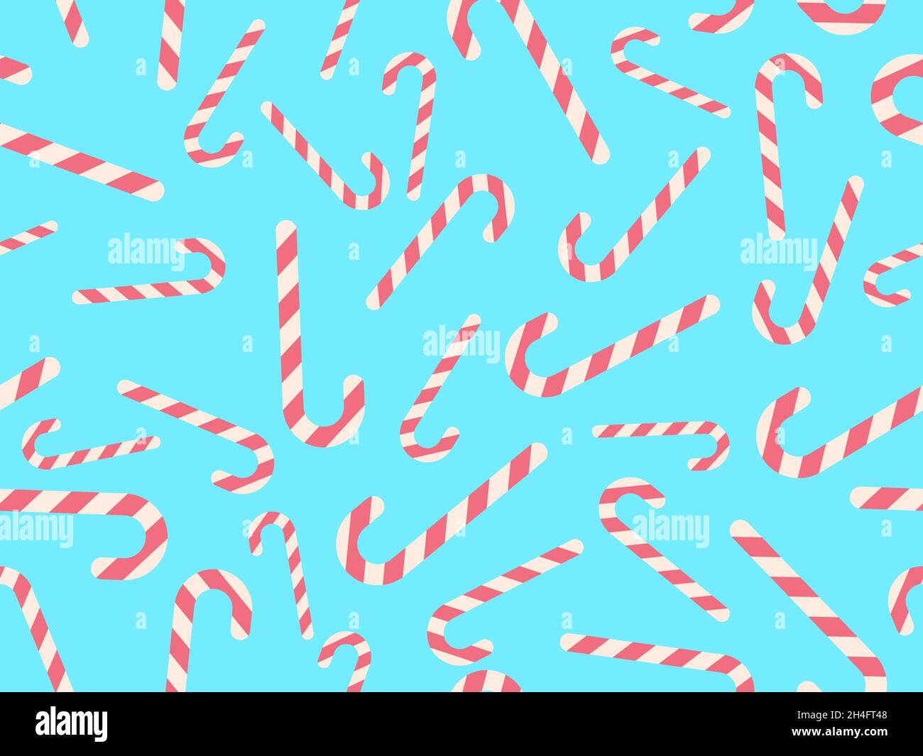 Xmas candy cane seamless pattern. Christmas lollipop. Festive design ...