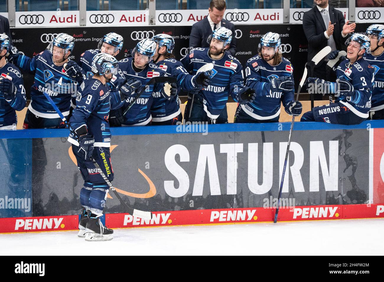 Ingolstadt, Germany. 02nd Nov, 2021. Ice hockey: DEL, ERC Ingolstadt ...