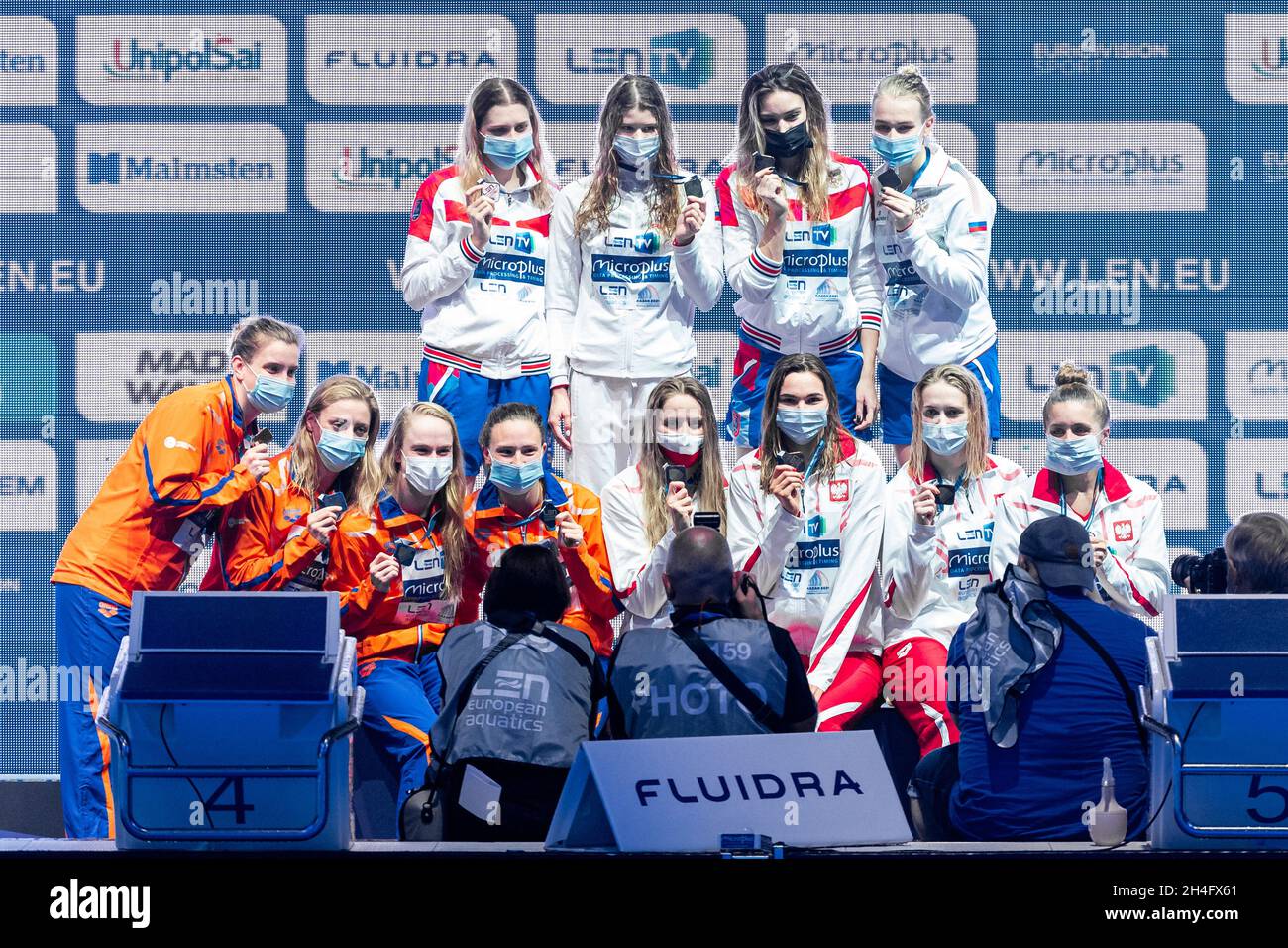 4x50m freestyle women final hi-res stock photography and images - Alamy