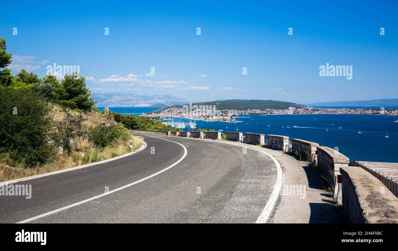 Trogir dock hi-res stock photography and images - Alamy