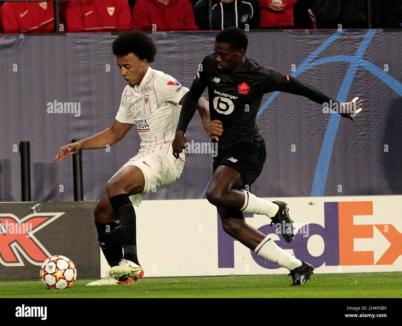 2ndt November 2021; Ramon Sanchez-Pizjuan Stadium, Sevilla, Adalusia ...