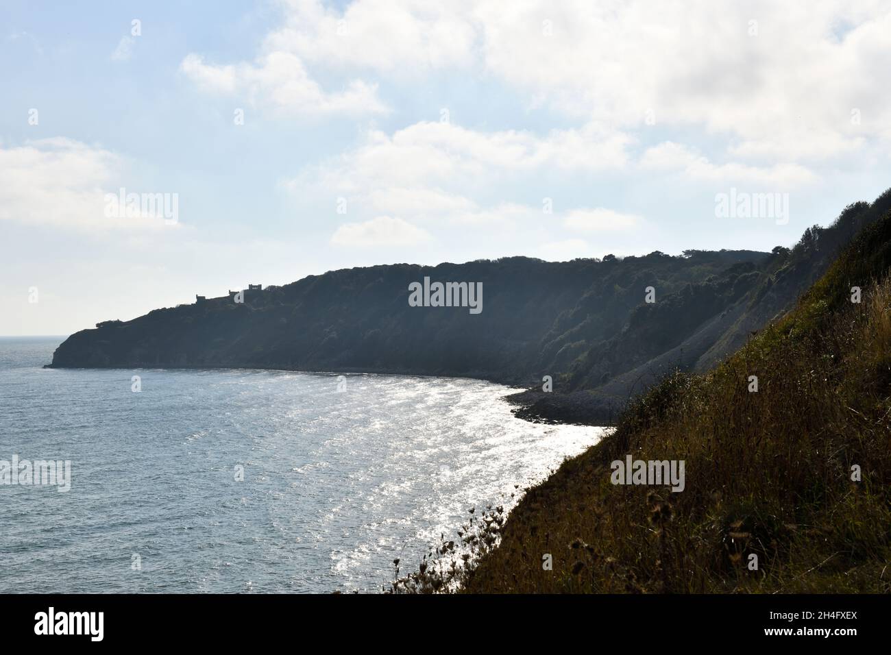 Durlston Bay Swanage Dorset England uk Stock Photo - Alamy