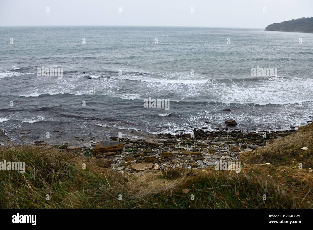 Durlston Bay Swanage Dorset England uk Stock Photo - Alamy