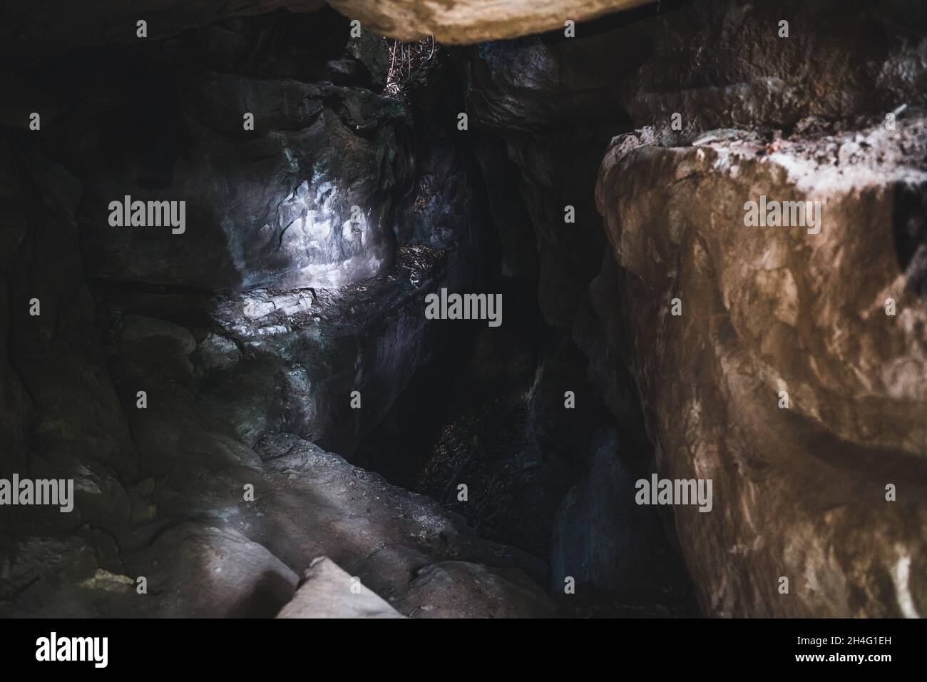 Onepoto Caves near Lake Waikaremoana. New Zealand Stock Photo - Alamy
