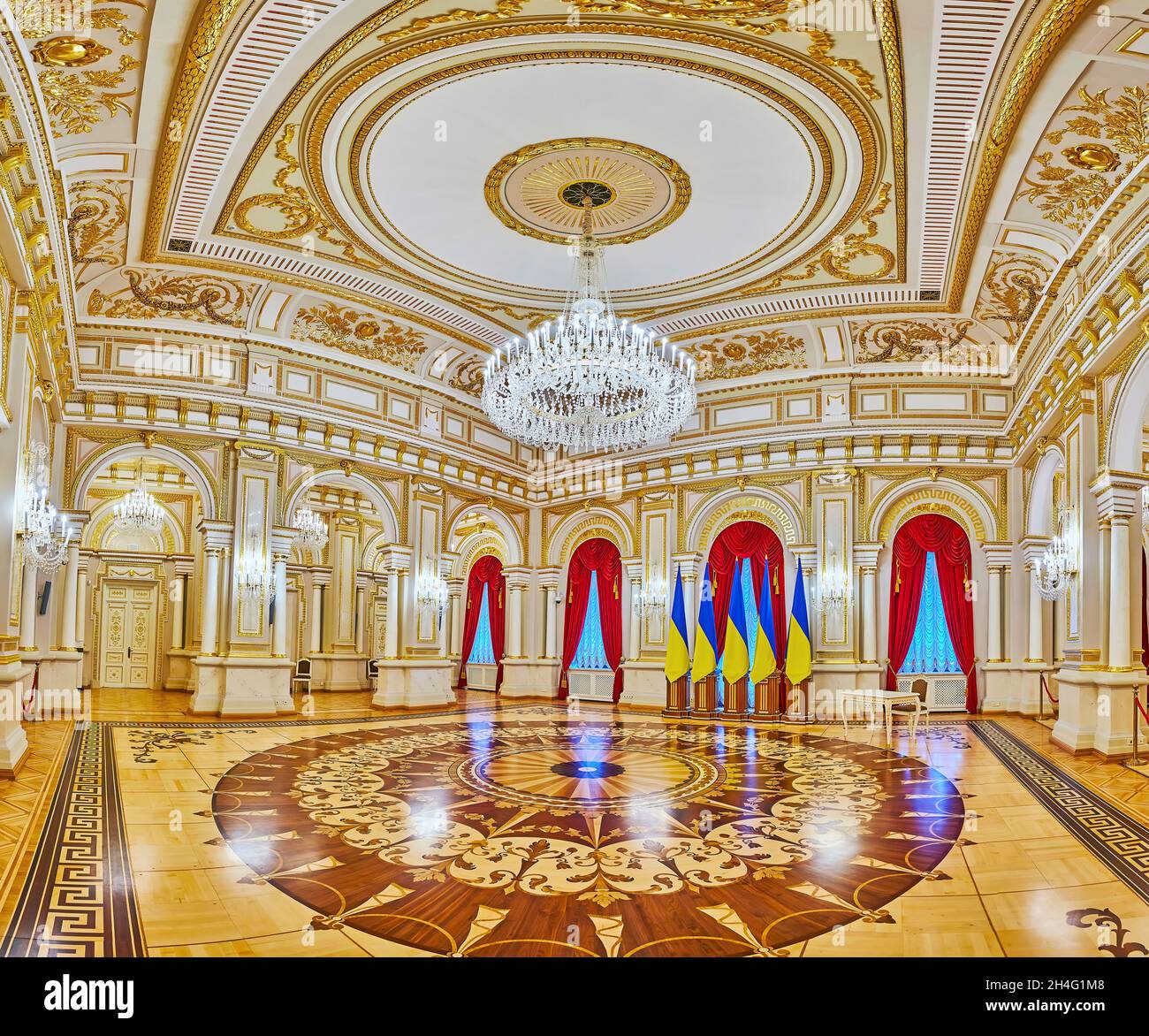 Flag ukraine panorama hi-res stock photography and images - Alamy