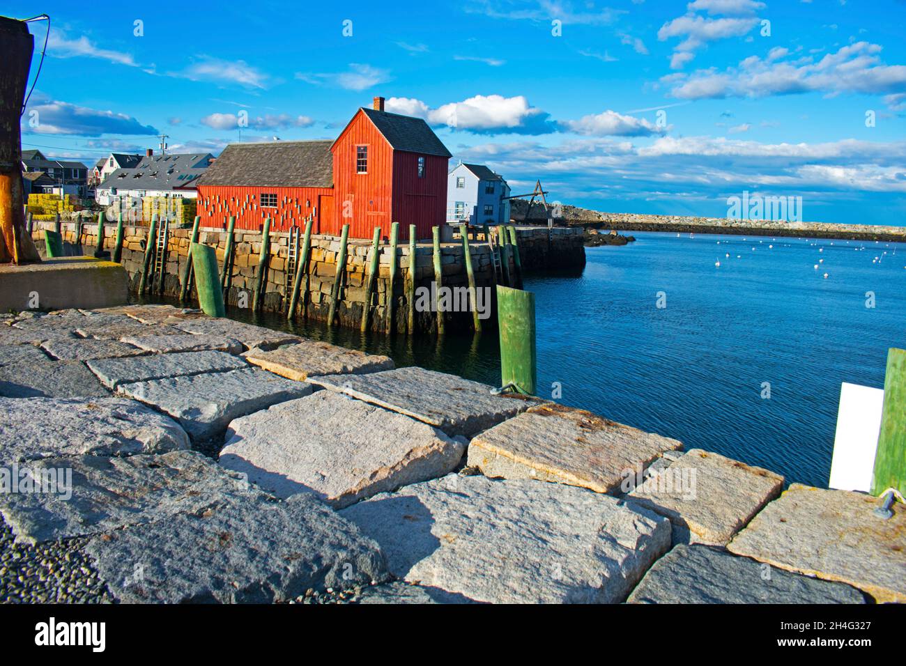 Red fishing shack in Rockport, Massachusetts, Motif # 1, is said to be ...