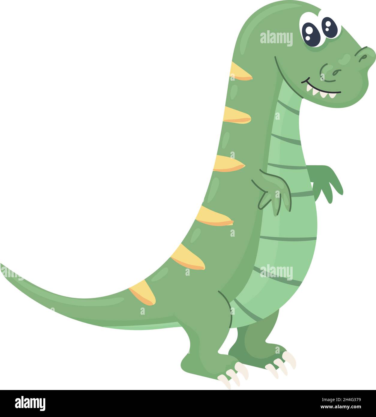 cute raptor character Stock Vector Image & Art - Alamy