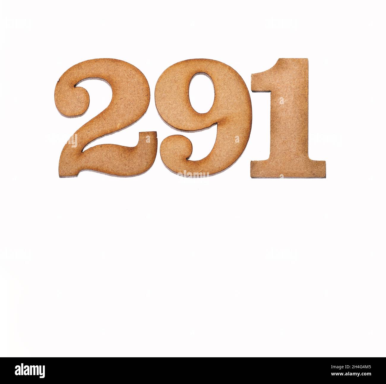 Number 291 Cut Out Stock Images & Pictures - Alamy
