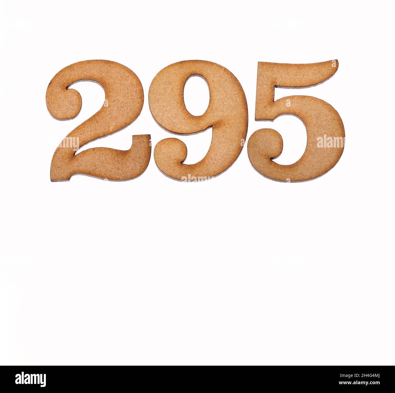 Number 295 Cut Out Stock Images & Pictures - Alamy