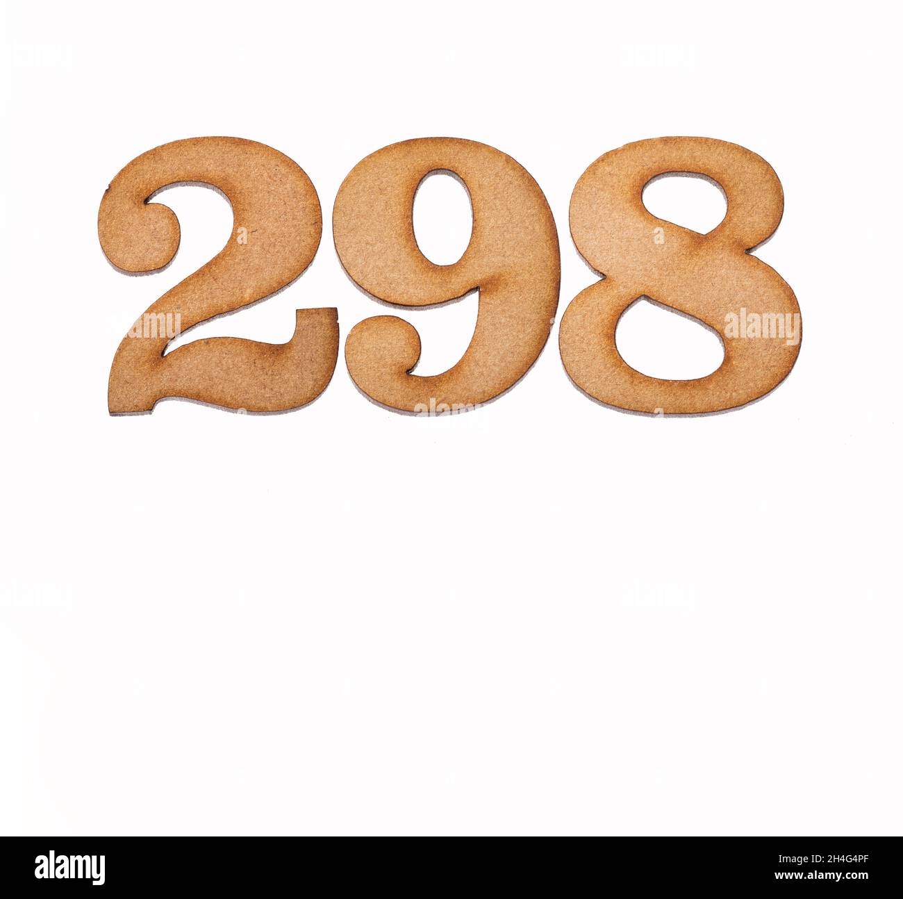 Number 298 Cut Out Stock Images & Pictures - Alamy