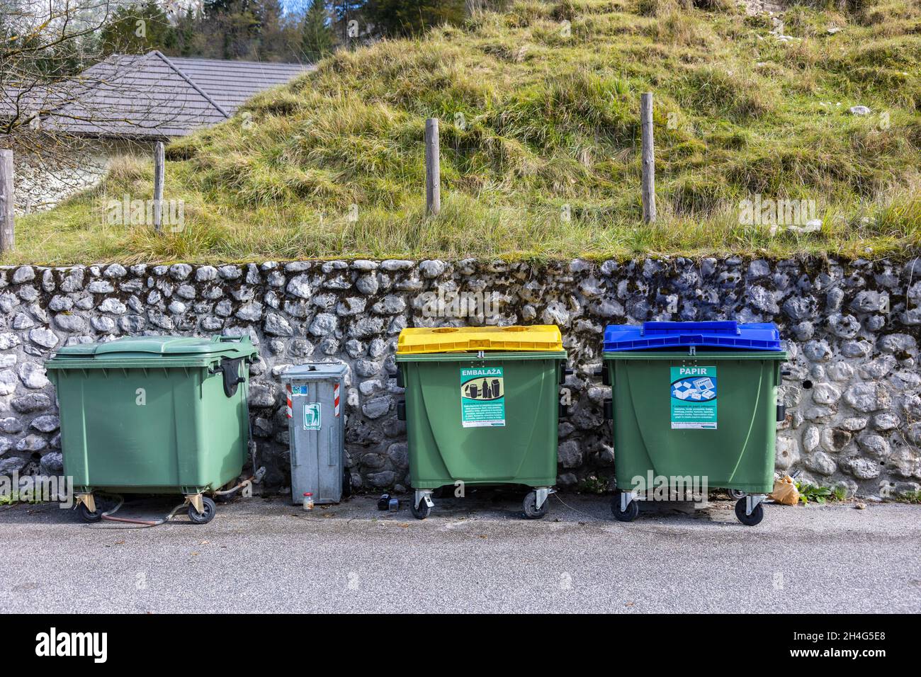 Residual waste container hi-res stock photography and images - Alamy