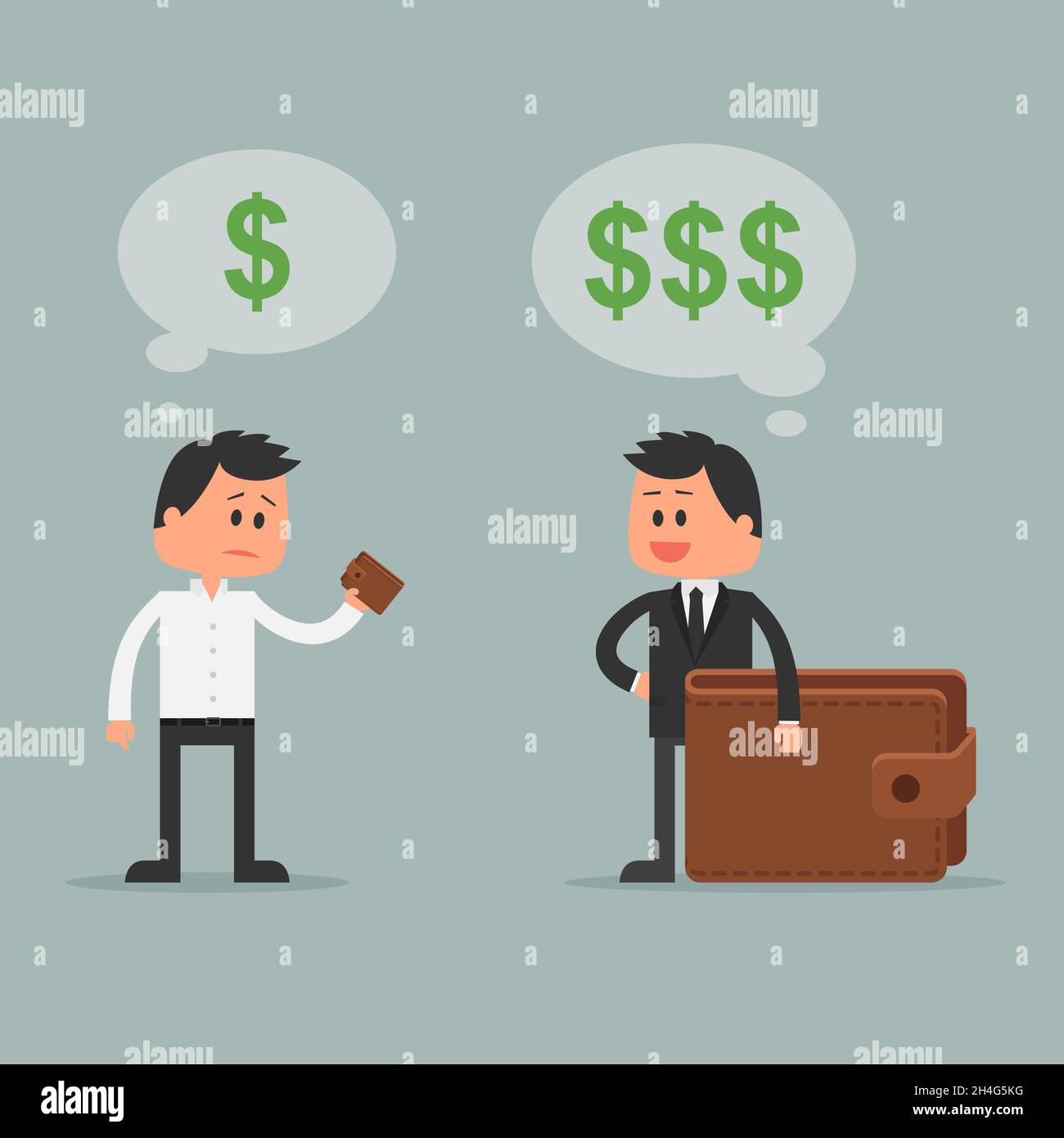 Poor cartoon hi-res stock photography and images - Alamy