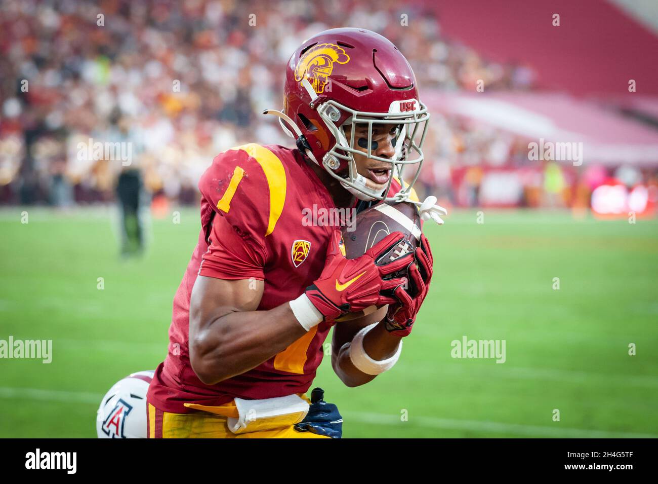 Southern California Trojans wide receiver Gary Bryant Jr. (1) runs the ...