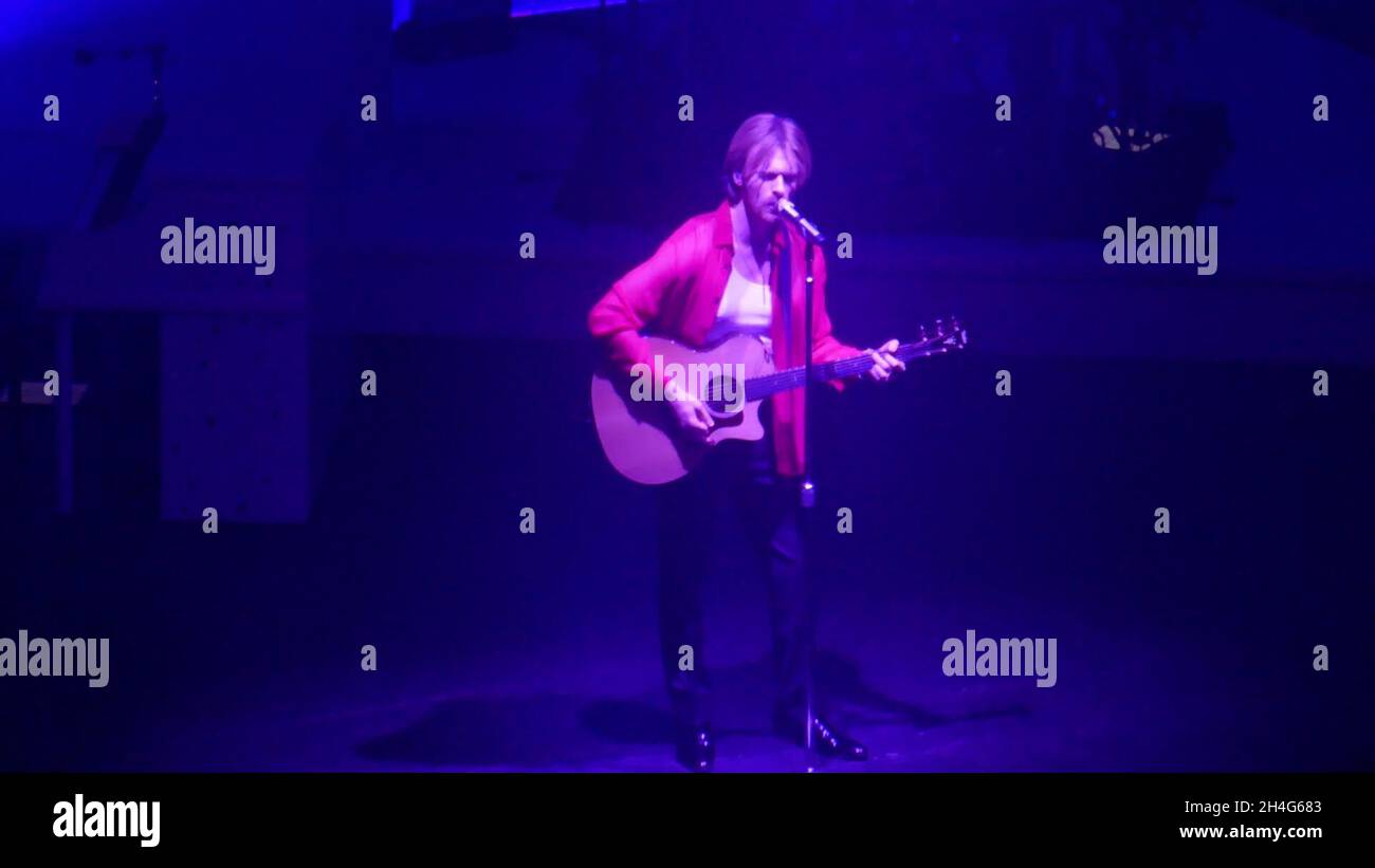 Los Angeles, California, USA 27th October 2021 Musician/singer Finneas ...