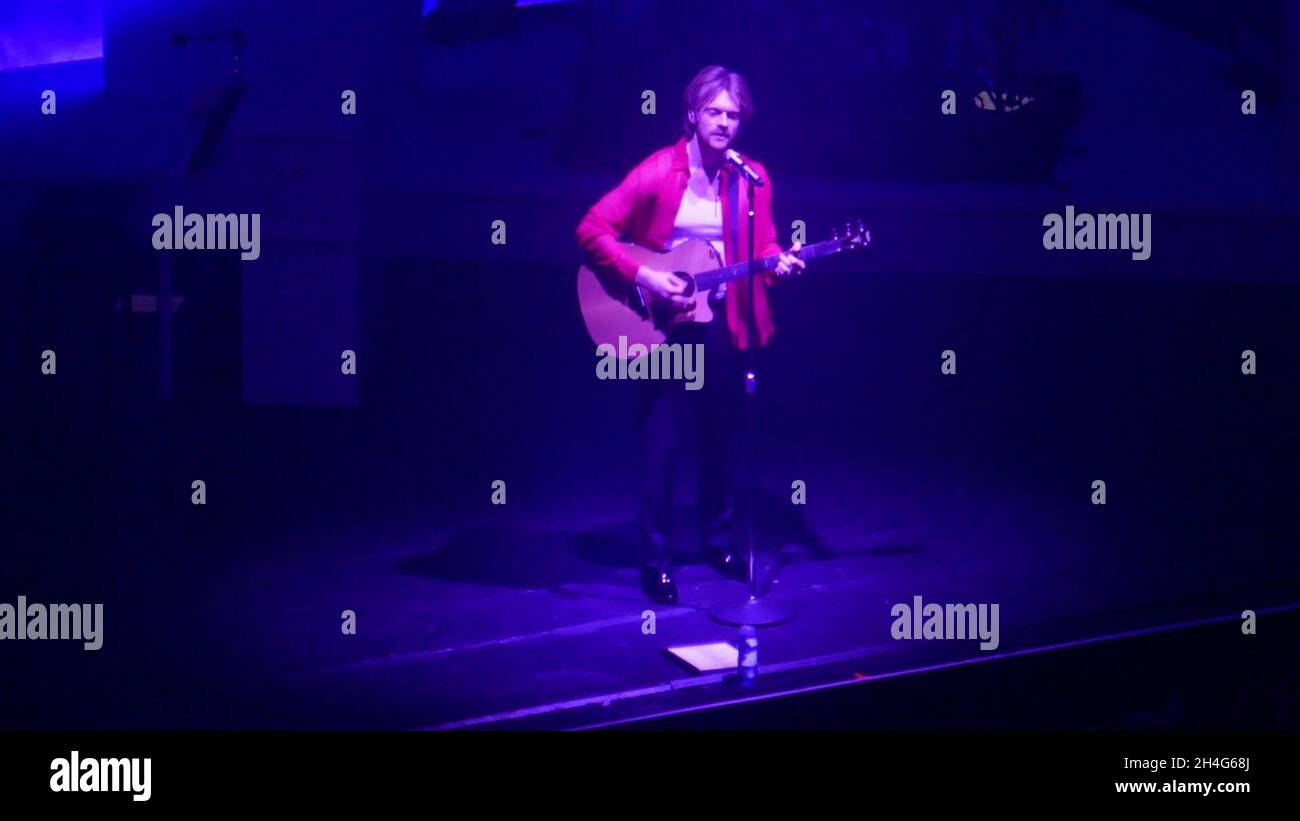 Los Angeles, California, USA 27th October 2021 Musician/singer Finneas ...