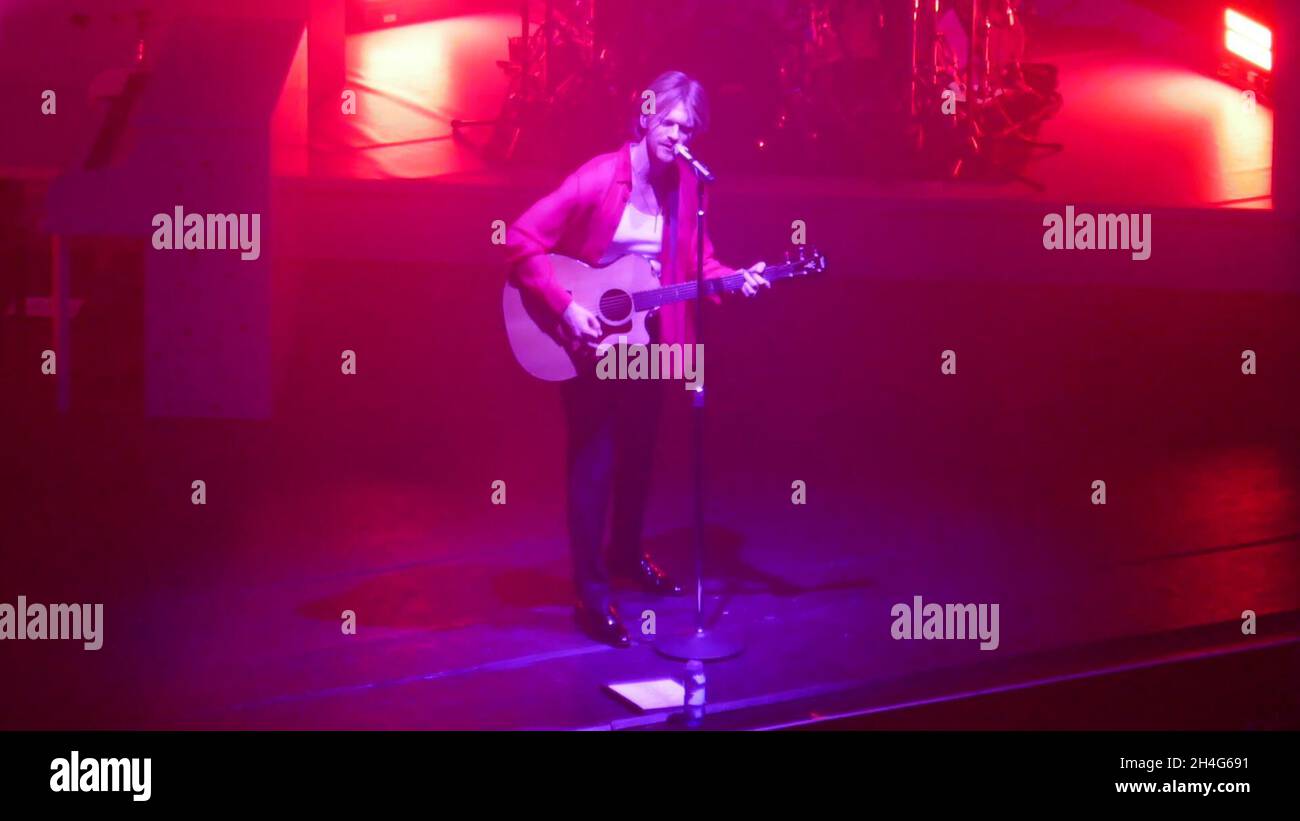 Los Angeles, California, USA 27th October 2021 Musician/singer Finneas ...