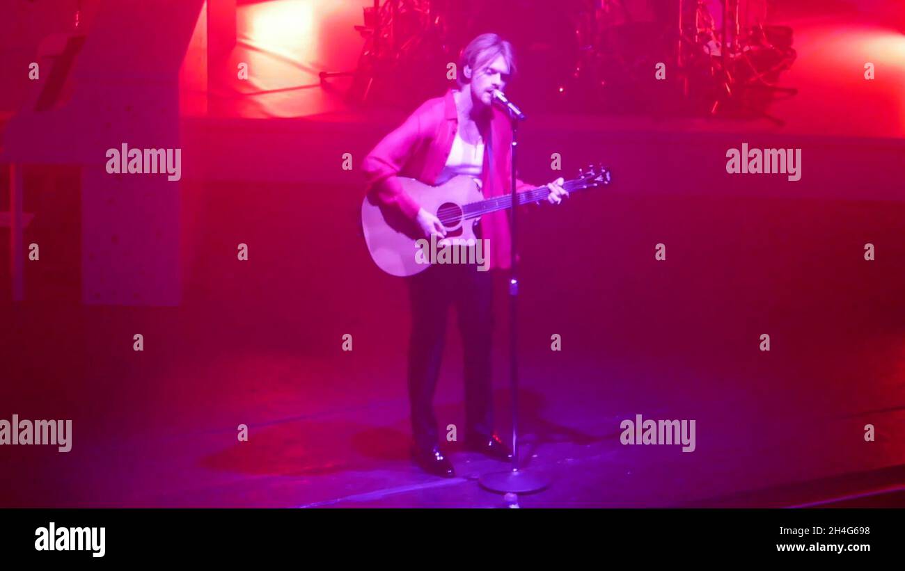 Los Angeles, California, USA 27th October 2021 Musician/singer Finneas ...