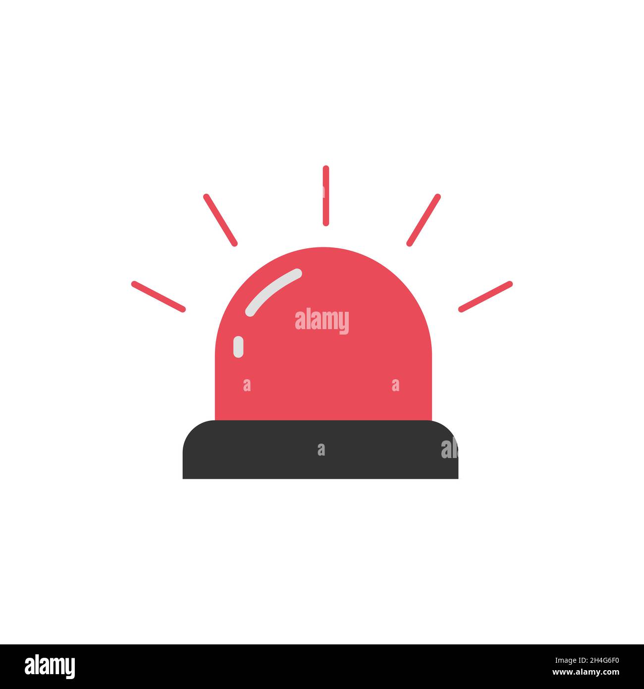 Siren Red Flashing Emergency Light Stock Vector Image & Art - Alamy Siren Red Flashing Emergency Light Stock Vector Image & Art - Alamy